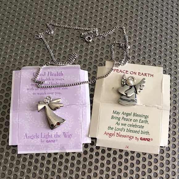GANZ | Jewelry | Ganz Angel Pendants Necklace | Poshmark